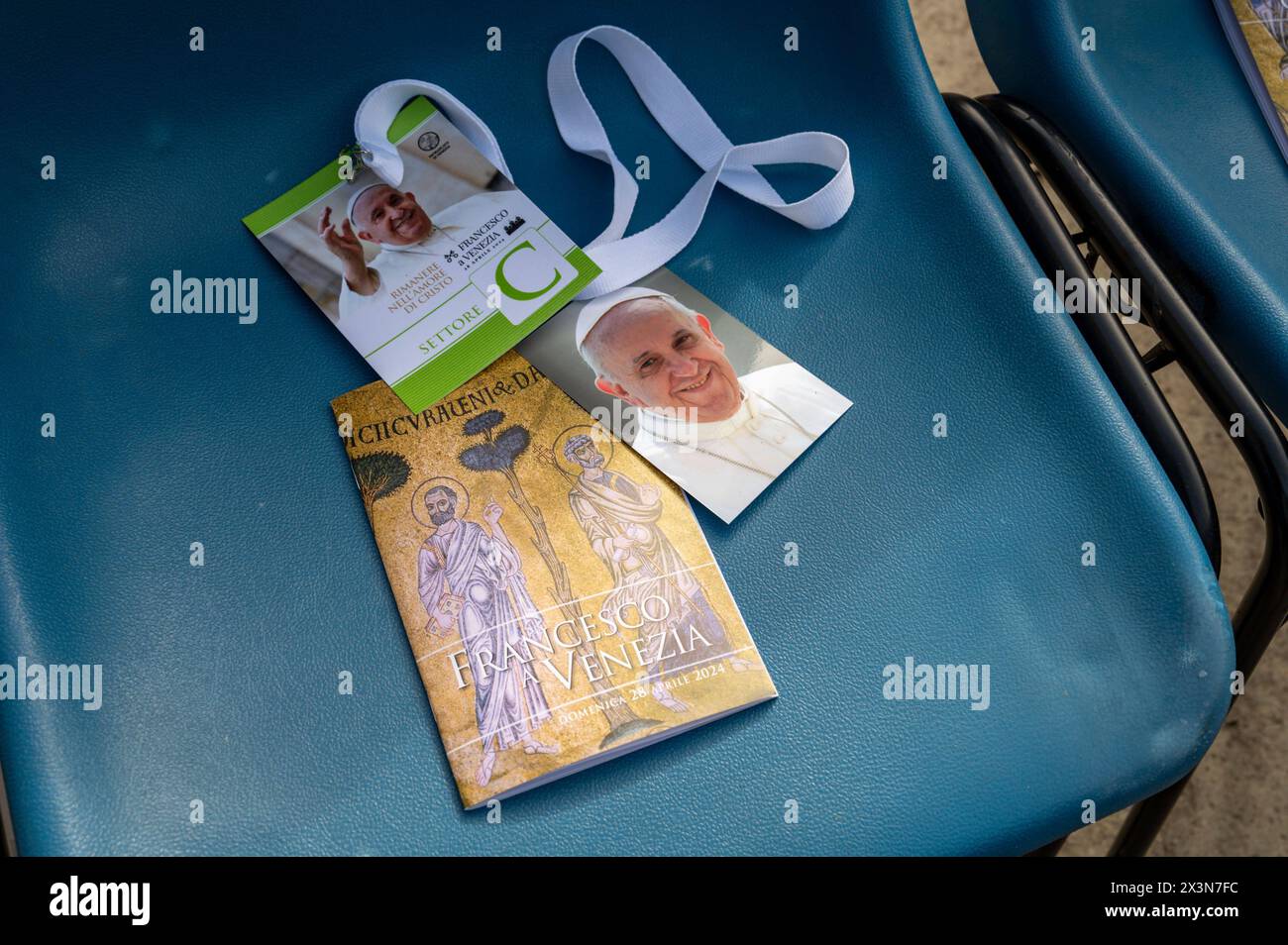 News - Visit of Holy Father Pope Francis to Venice. pass for Holy ...