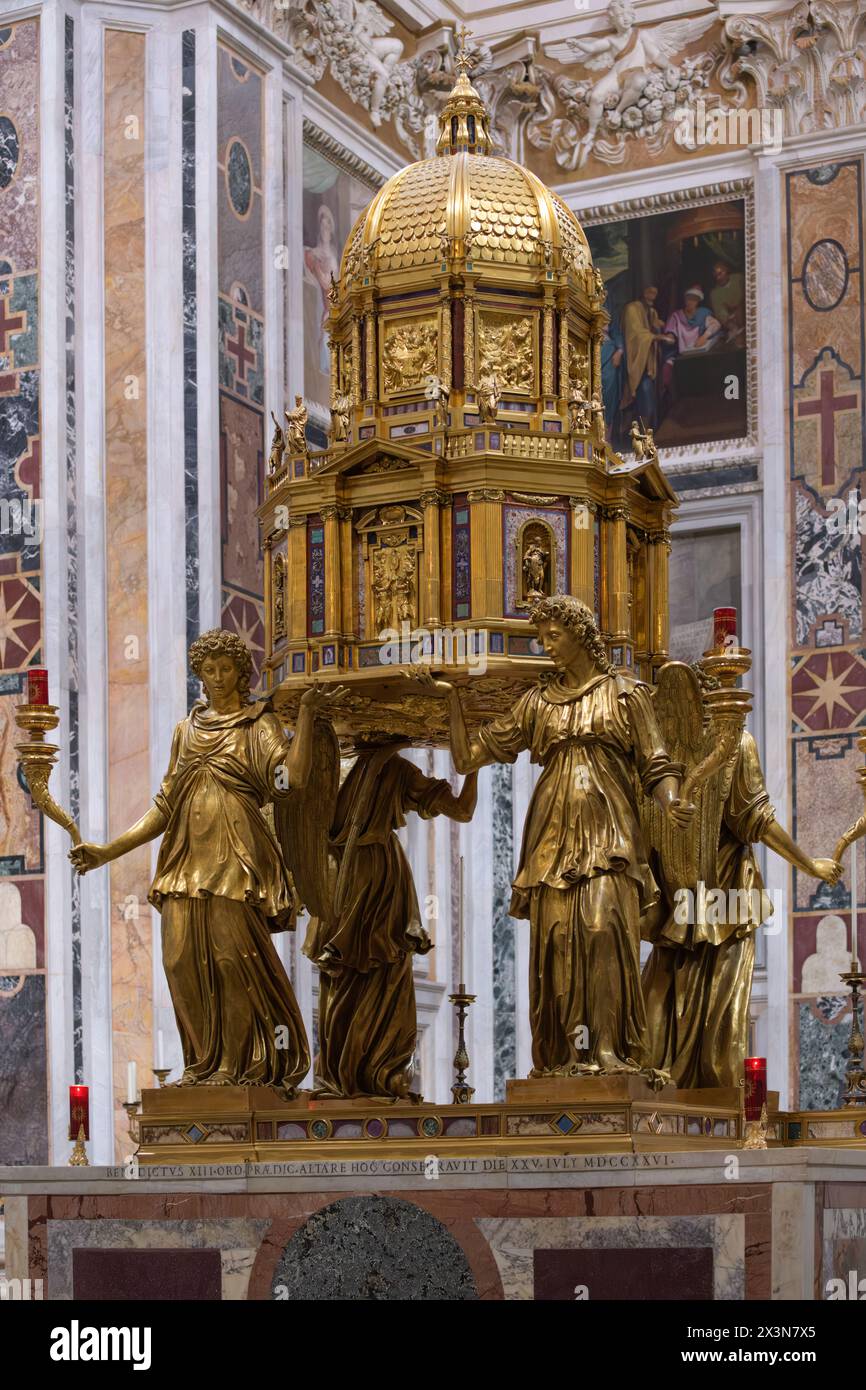 Ciborium - Cappella Sistina - The Basilica of Saint Mary Major (Santa ...