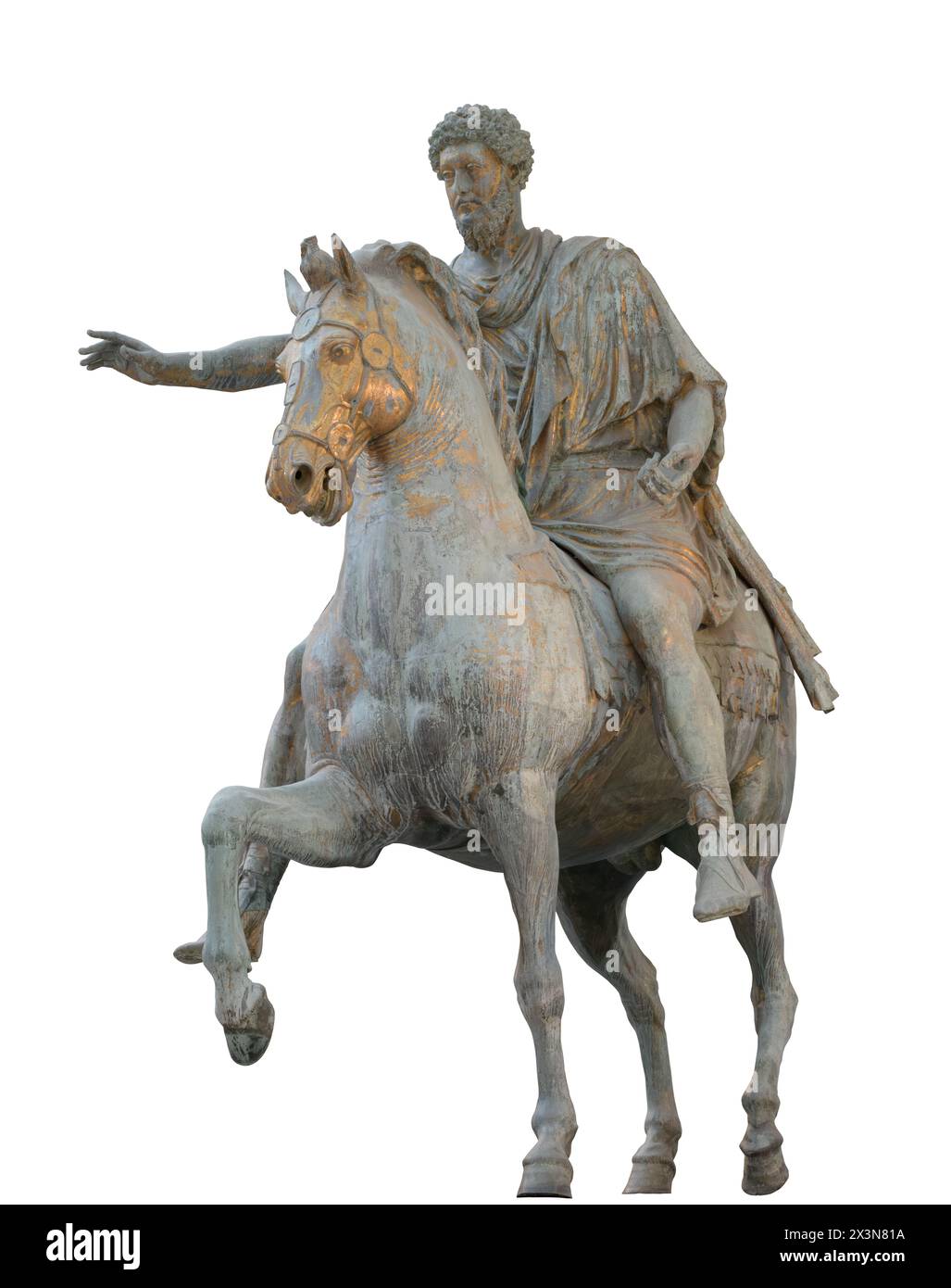 The Equestrian Statue of Marcus Aurelius (statua equestre di Marco ...