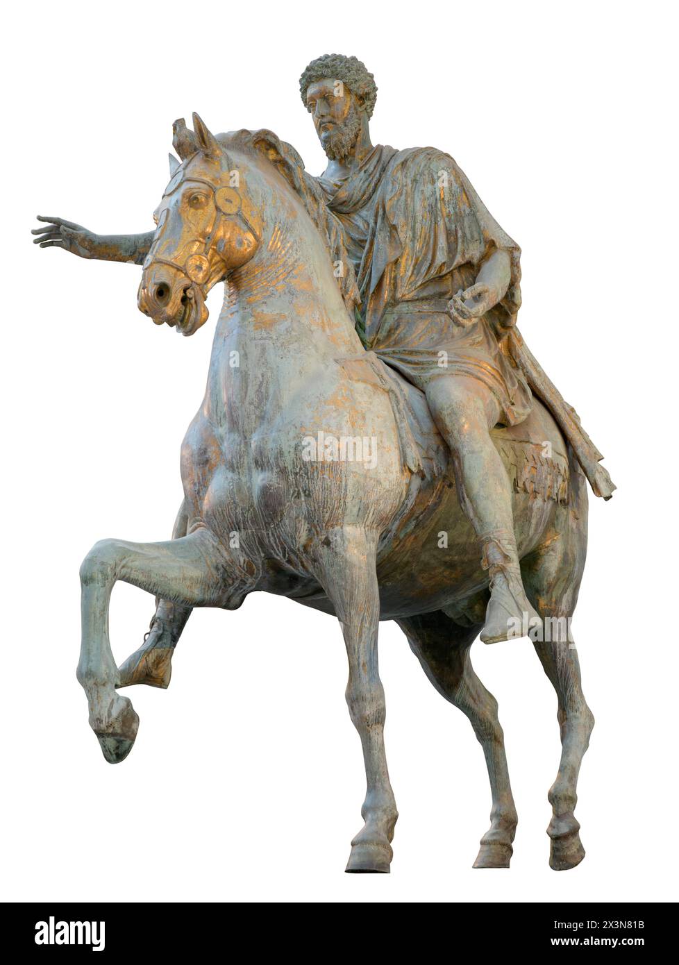 The Equestrian Statue of Marcus Aurelius (statua equestre di Marco ...