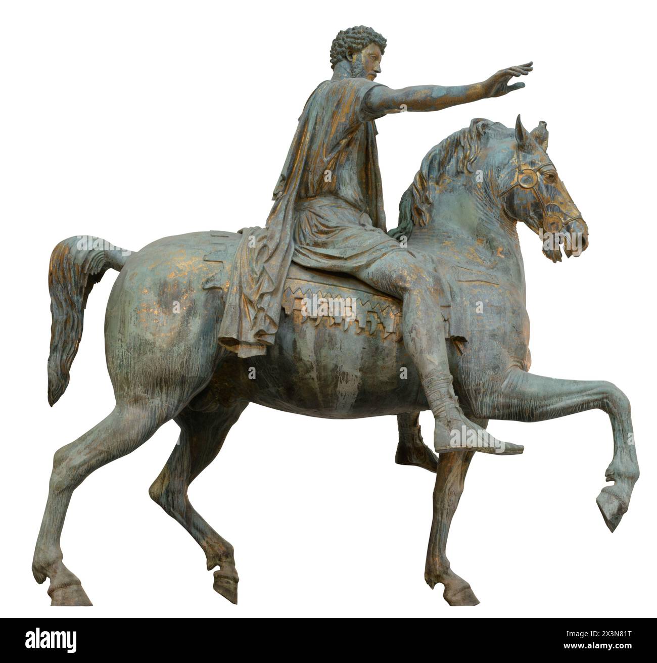 The Equestrian Statue of Marcus Aurelius (statua equestre di Marco ...