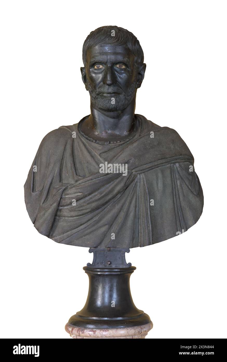 Roman toga bronze statue hi-res stock photography and images - Alamy