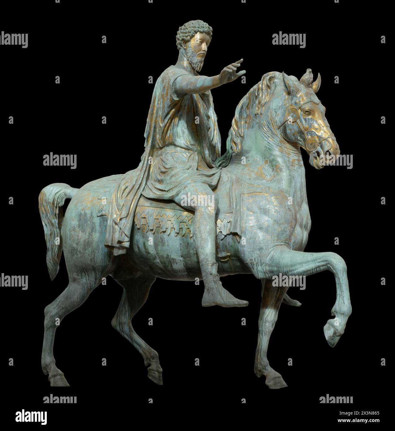 The Equestrian Statue of Marcus Aurelius (statua equestre di Marco ...
