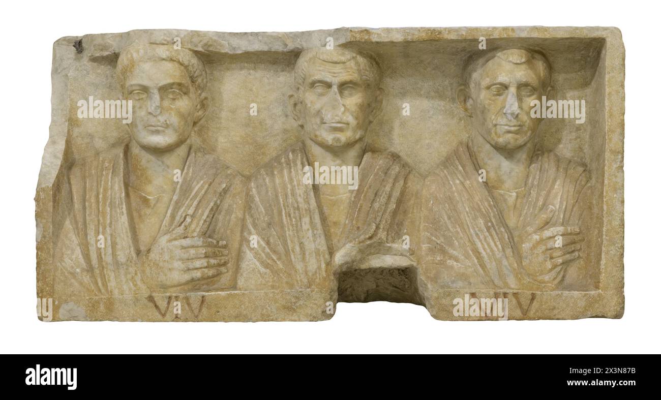 Roman stone relief Cut Out Stock Images & Pictures - Alamy