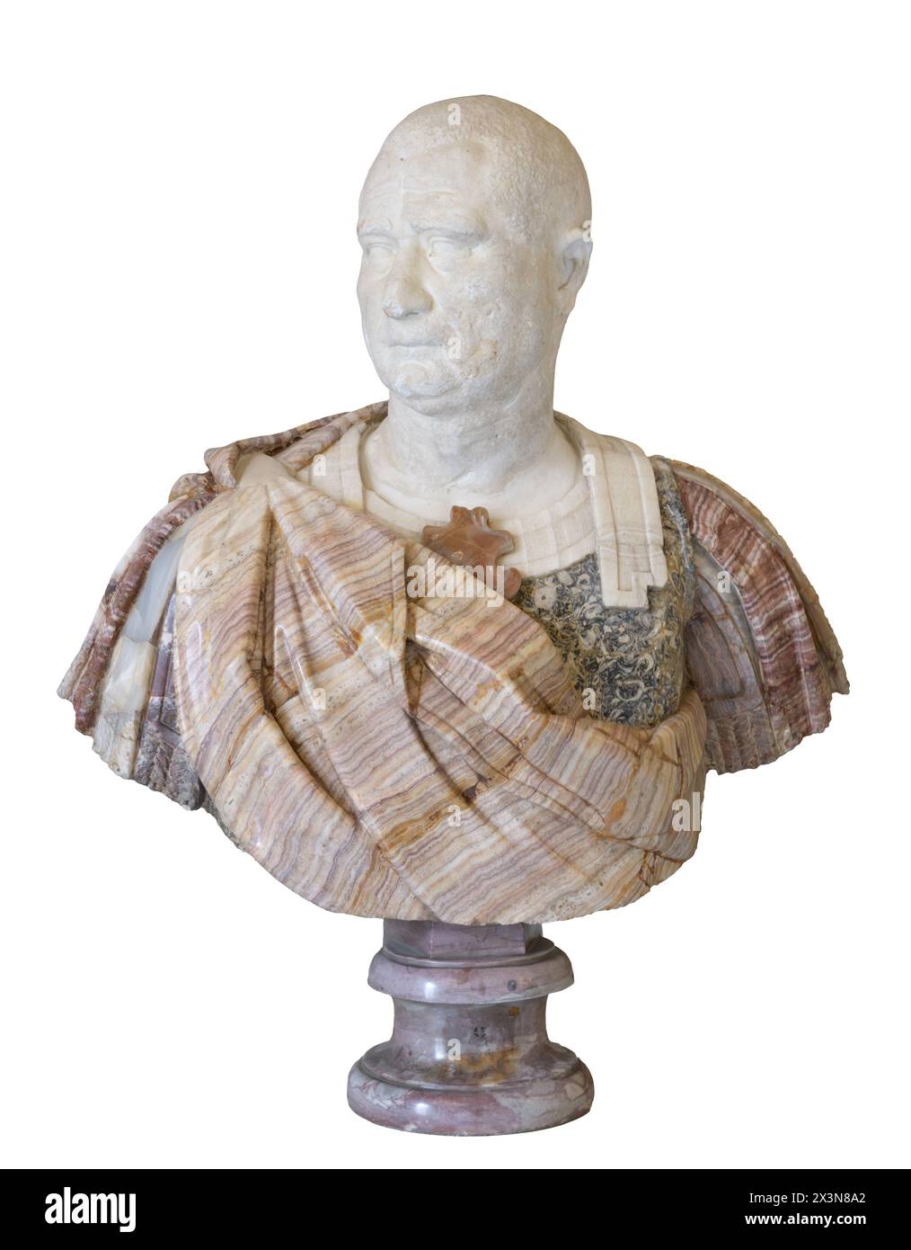 Ancient Roman portrait bust of a man Stock Photo - Alamy