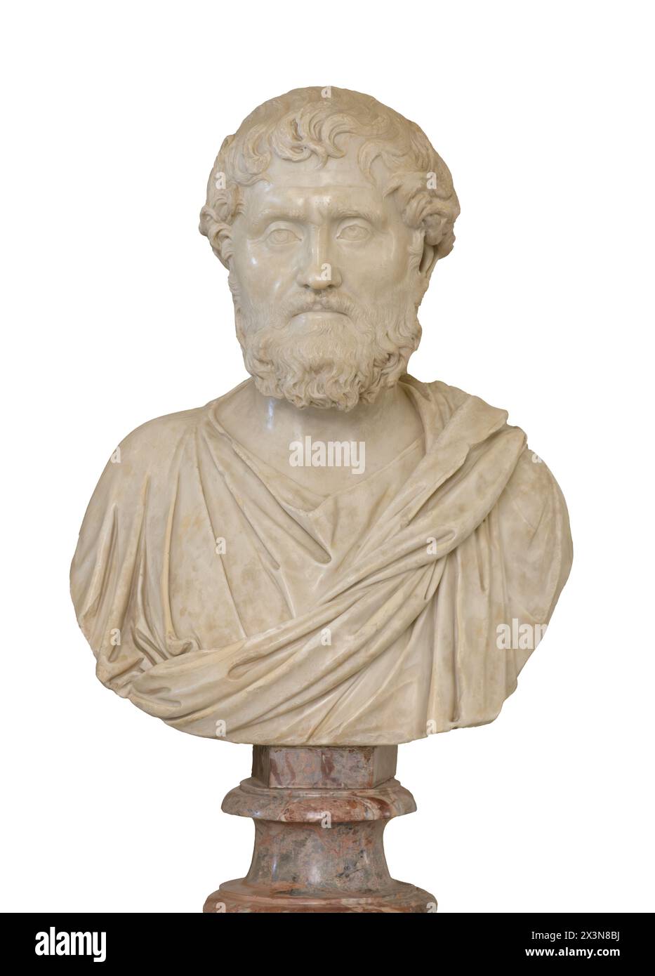 Ancient Roman portrait bust of a man Stock Photo - Alamy