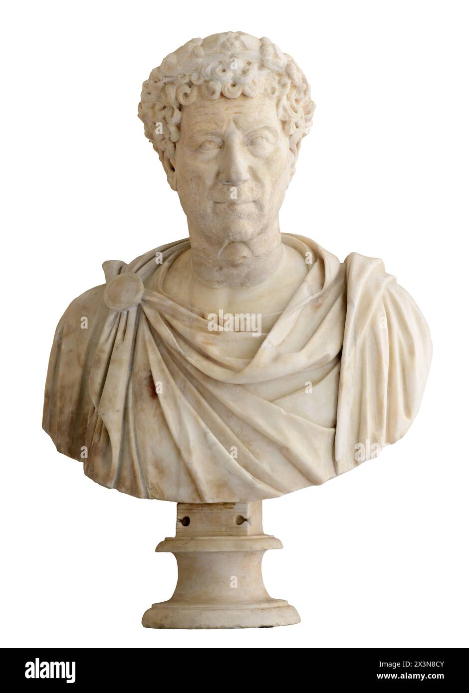 Roman head bust man Cut Out Stock Images & Pictures - Alamy