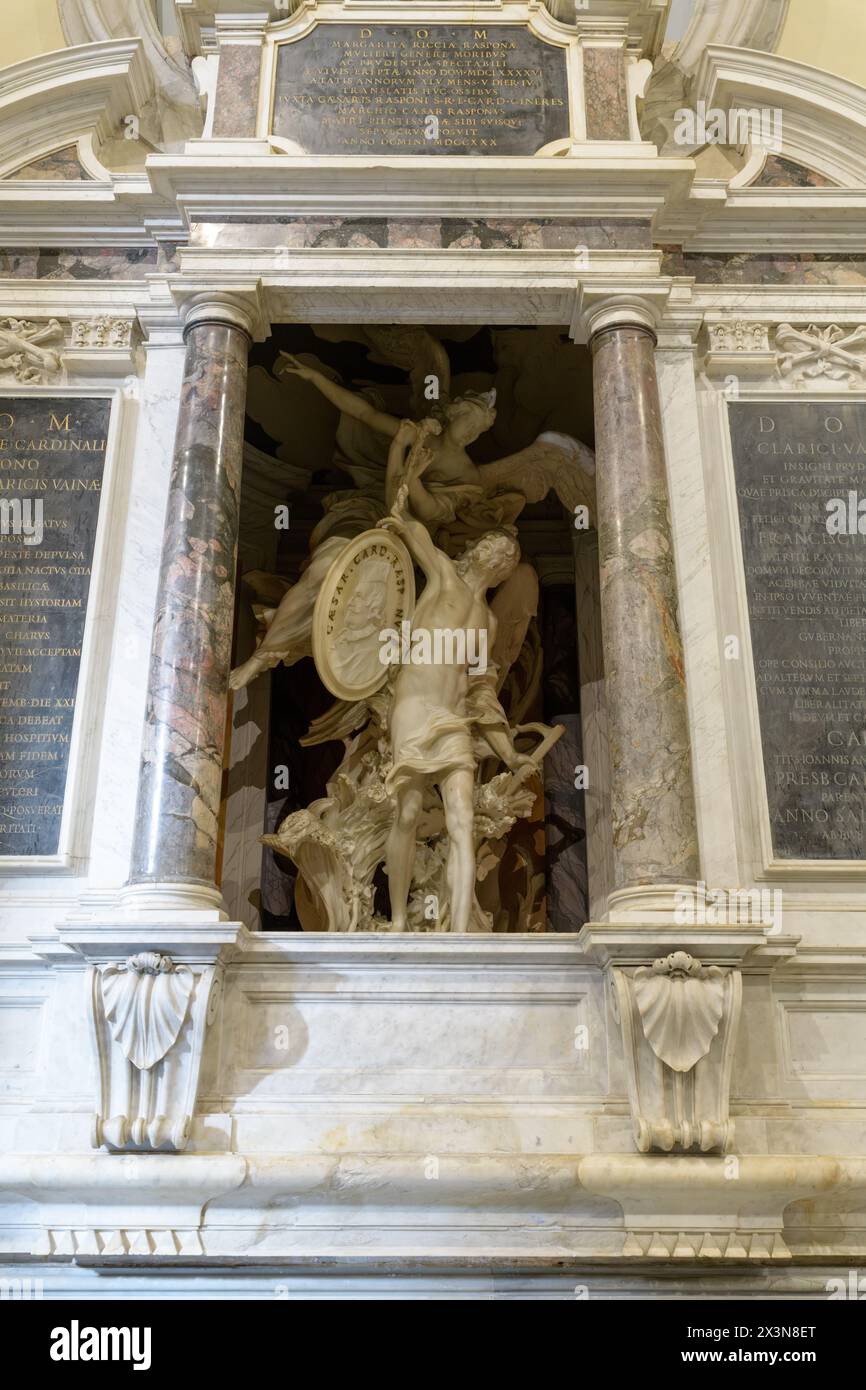 The Rasponi tomb in the Archbasilica of Saint John Lateran (Basilica di ...
