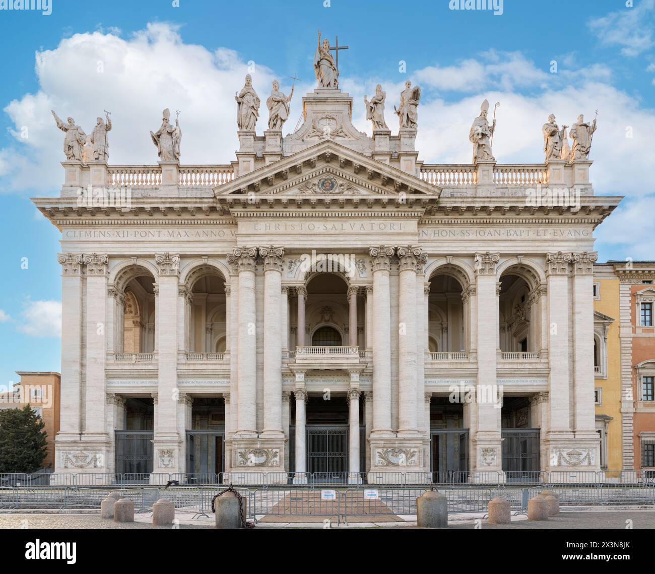 The Archbasilica of Saint John Lateran (Basilica di San Giovanni in Laterano). Major Papal ...