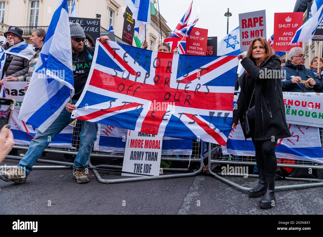 Waterloo Place, London, UK. 27th April 2024. People of all faiths join ...