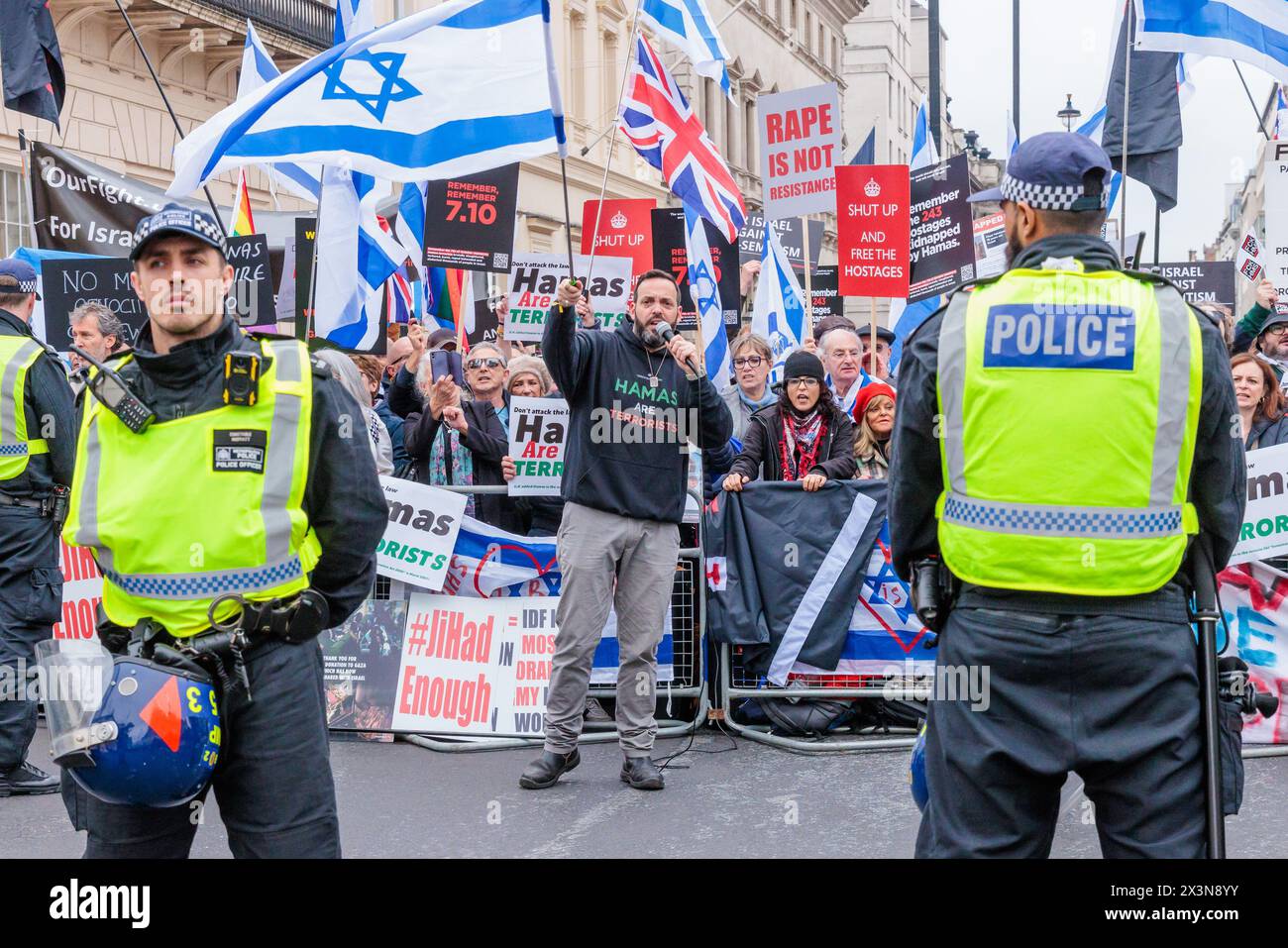 Waterloo Place, London, UK. 27th April 2024. People of all faiths join ...