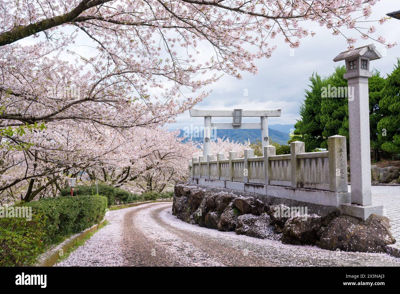 Ise Asahiyama Hongu shrine in the Asahiyama Shinrin Park ( Mt. Asahi ...