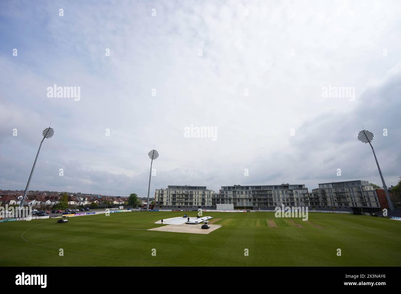 Bristol, UK, 28 April 2024. A general view of the Seat Unique Stadium ...