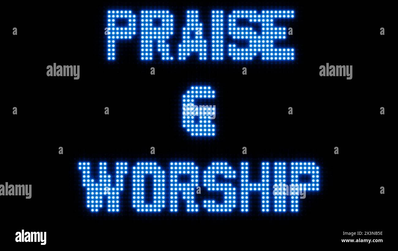 Praise and worship hi-res stock photography and images - Alamy