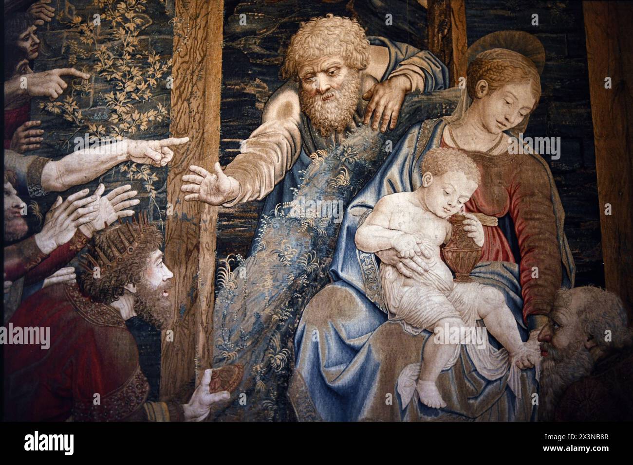 Tapestry 16th century hi-res stock photography and images - Alamy