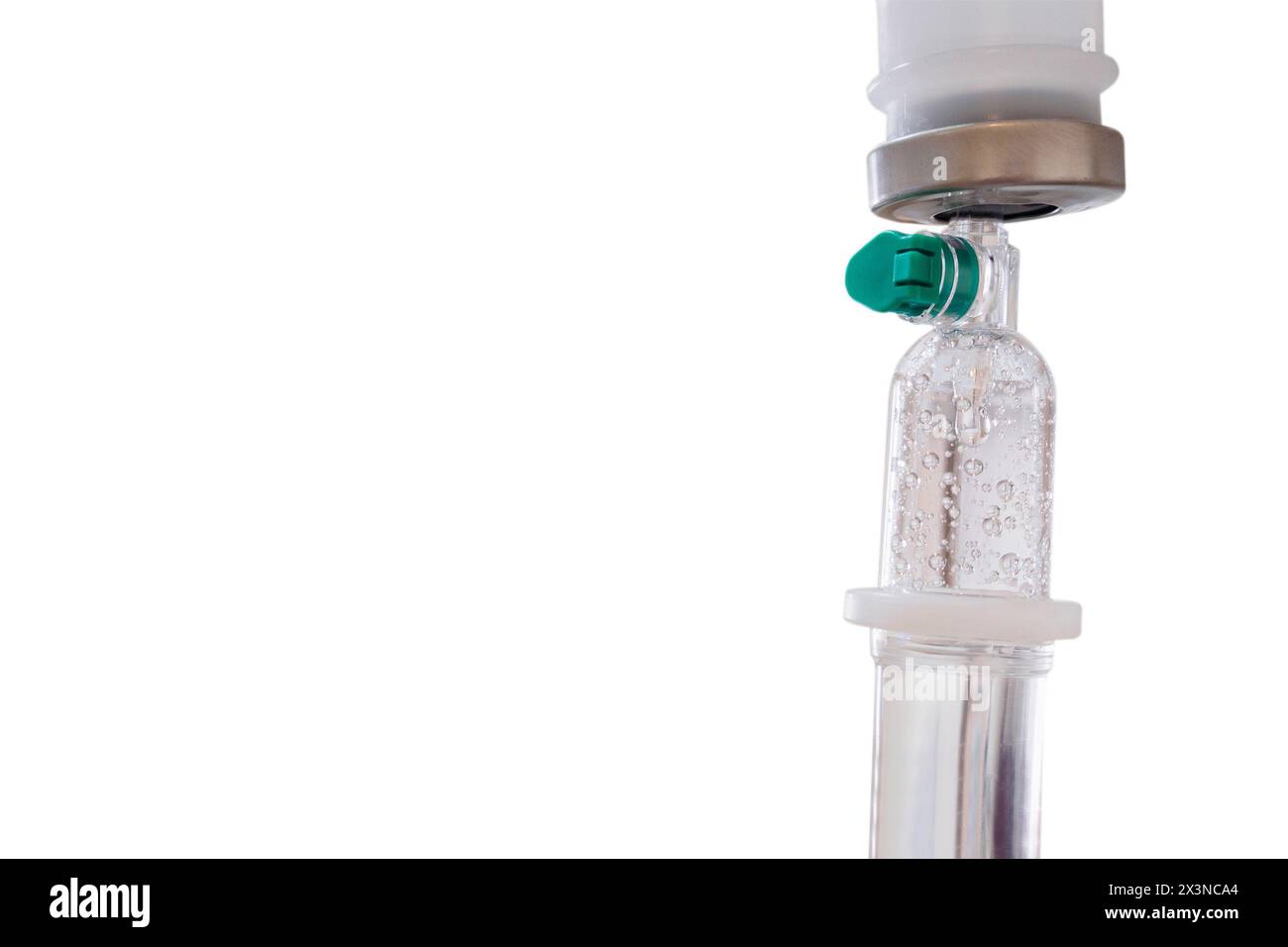 Medical intravenous IV drip isolated on white background Stock Photo ...
