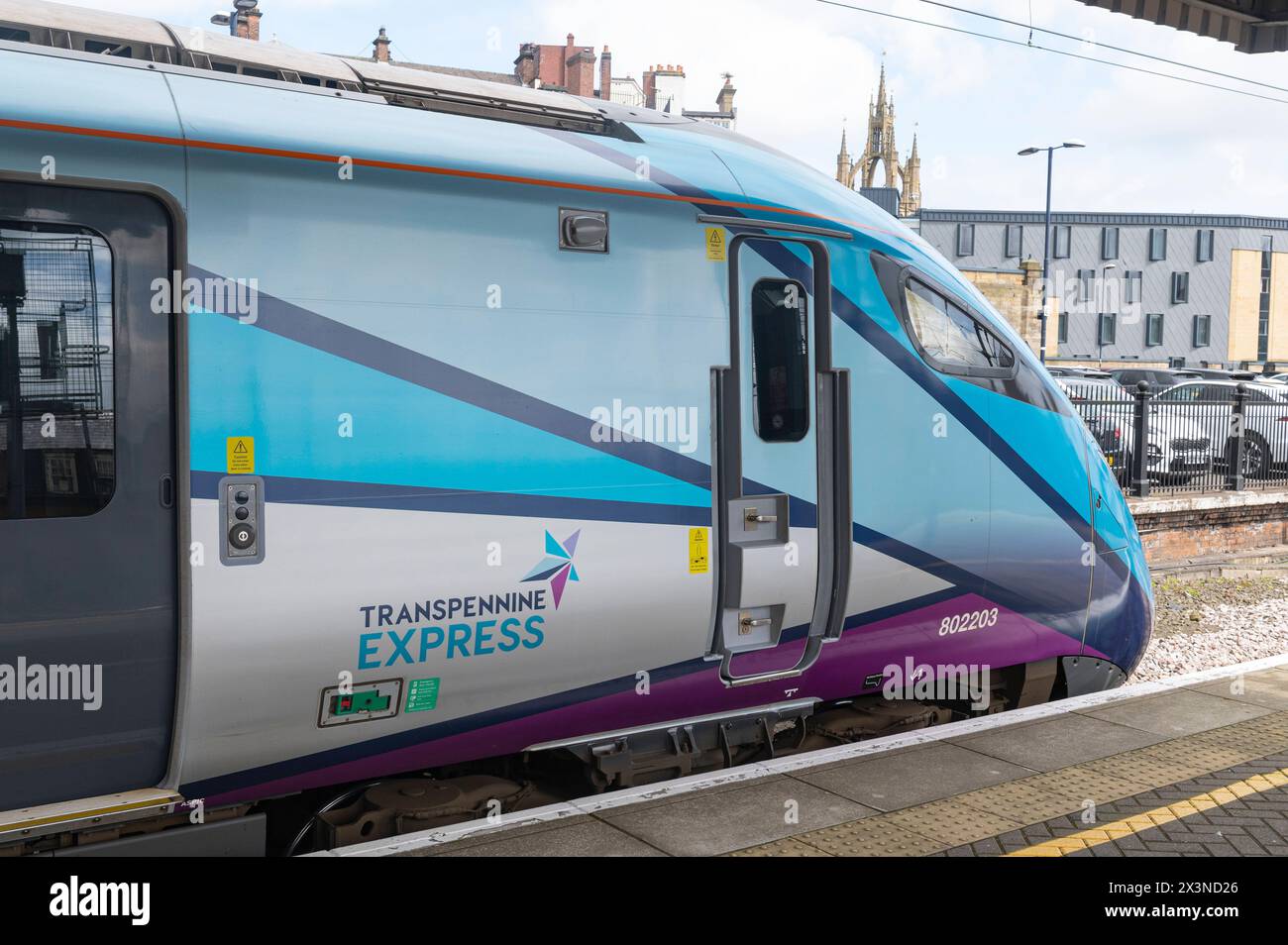 Newcastle England United Kingdom 23rd April 2024 Trans Pennine Express ...