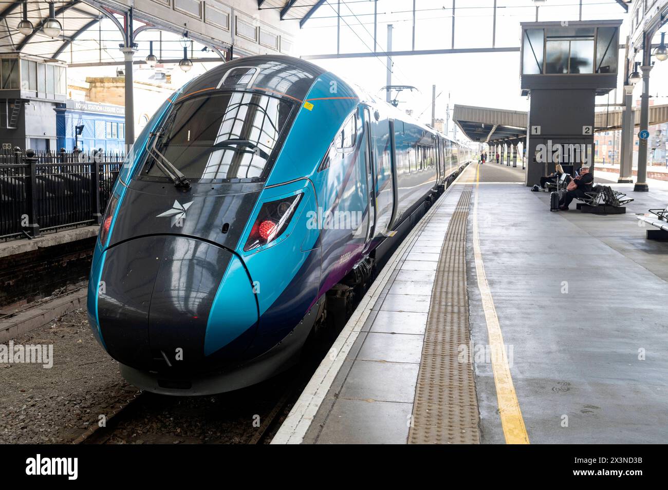 Newcastle England United Kingdom 23rd April 2024 Trans Pennine Express ...