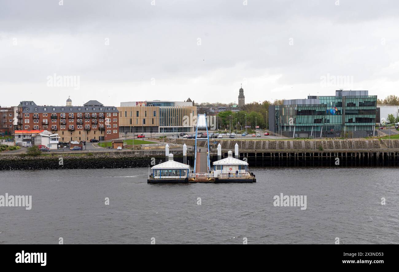 Newcastle England United Kingdom 23rd April 2024 South Shields Ferry ...