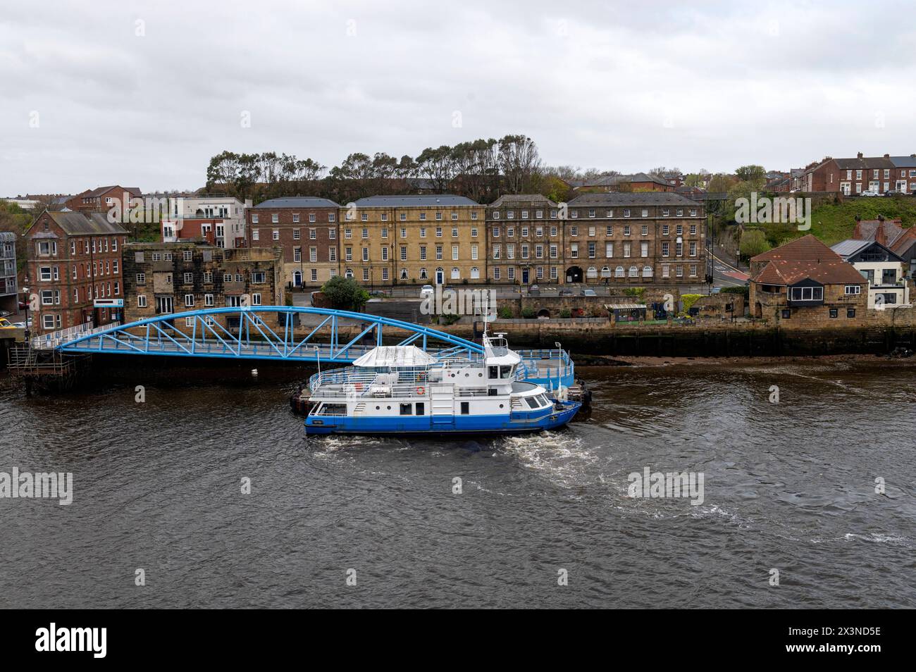 Newcastle England United Kingdom 23rd April 2024 North Shields Ferry ...