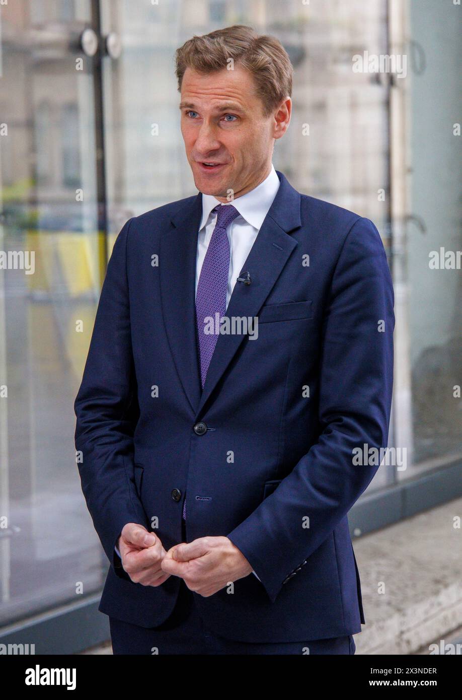 London, UK. 28th Apr, 2024. Chris Philp, Minister of State in the Home ...