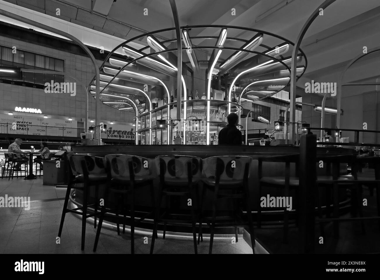 The Control Room B Bar and Restaurant, Battersea Power Station ...