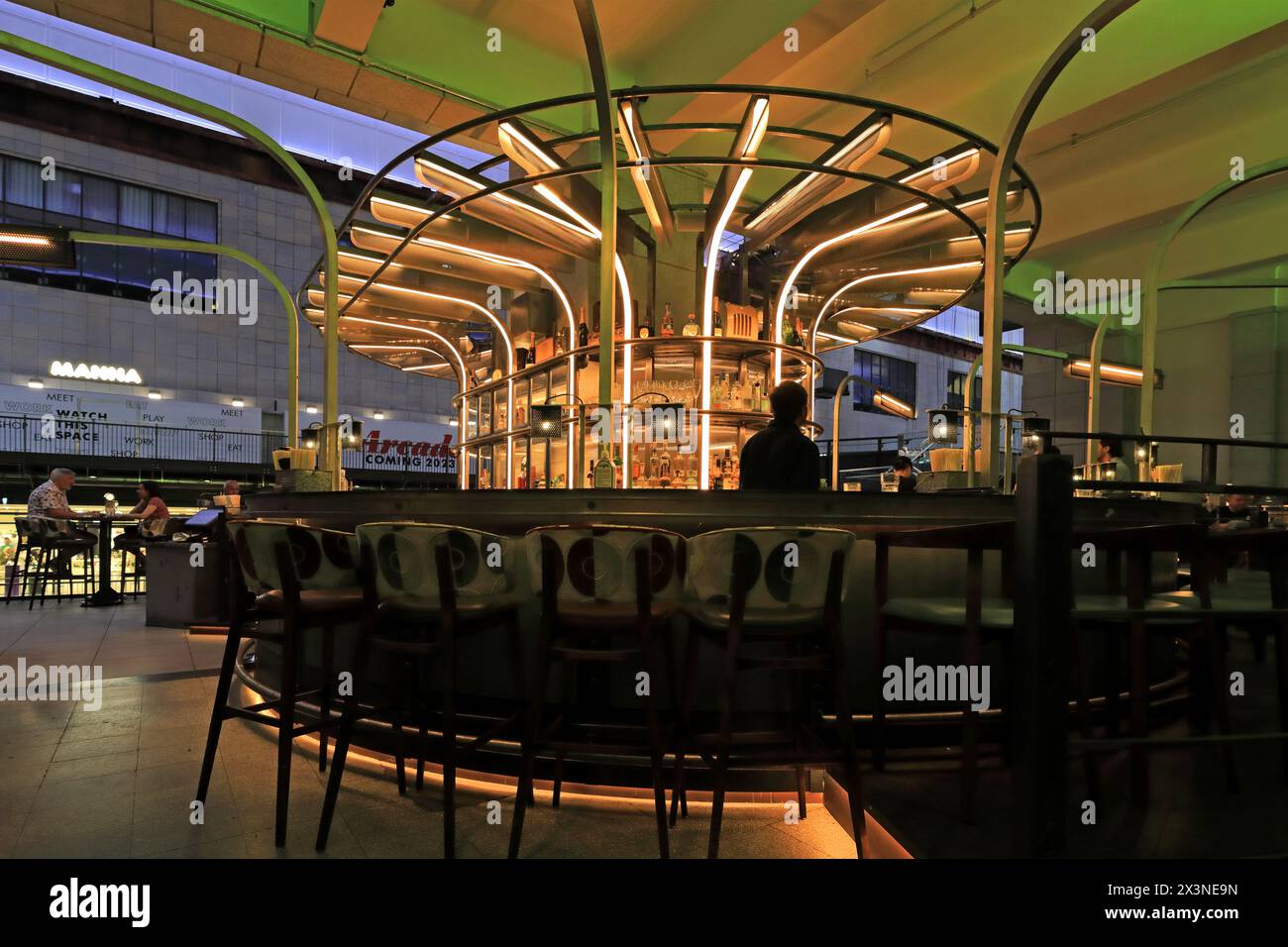 The Control Room B Bar and Restaurant, Battersea Power Station ...
