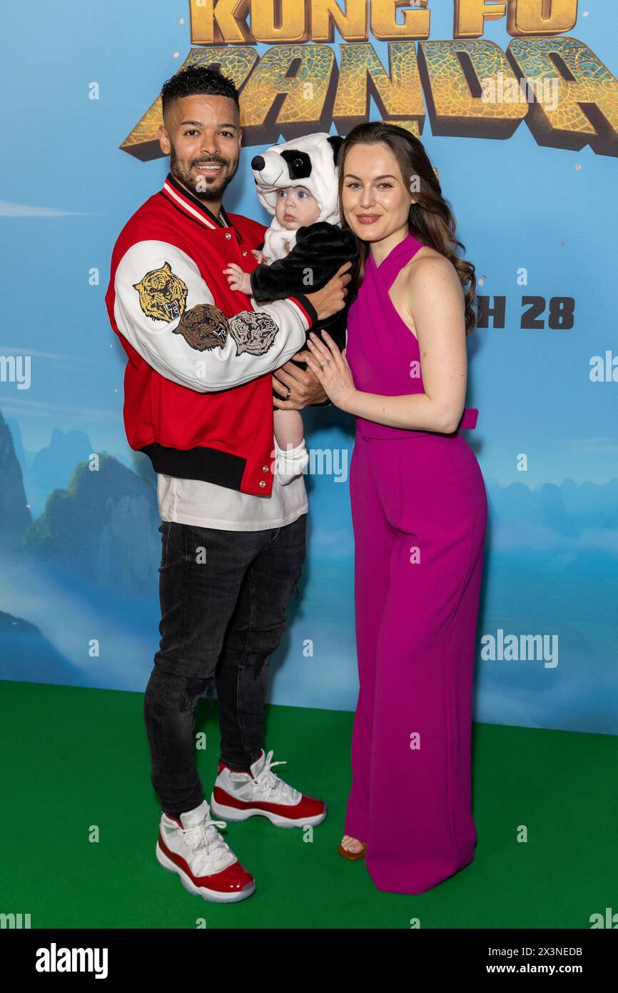 Celebs attend the Kung Fu Panda 4 gala film screening at Vue, Leicester ...