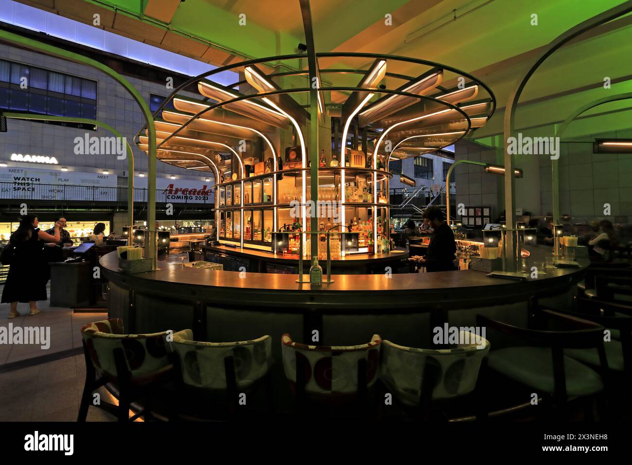 The Control Room B Bar and Restaurant, Battersea Power Station ...