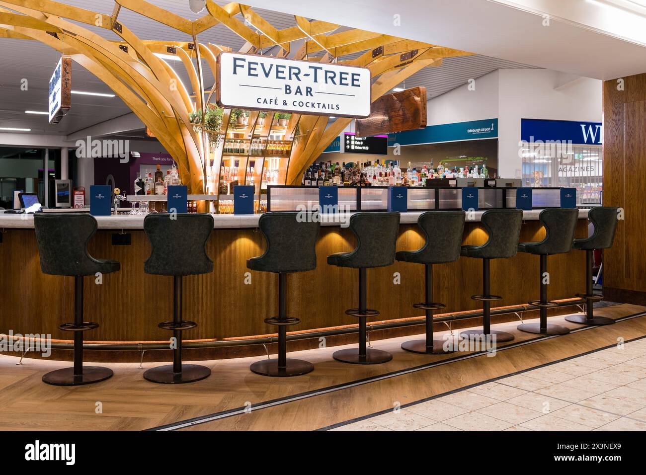 Fever-Tree, Edinburgh Airport Stock Photo - Alamy