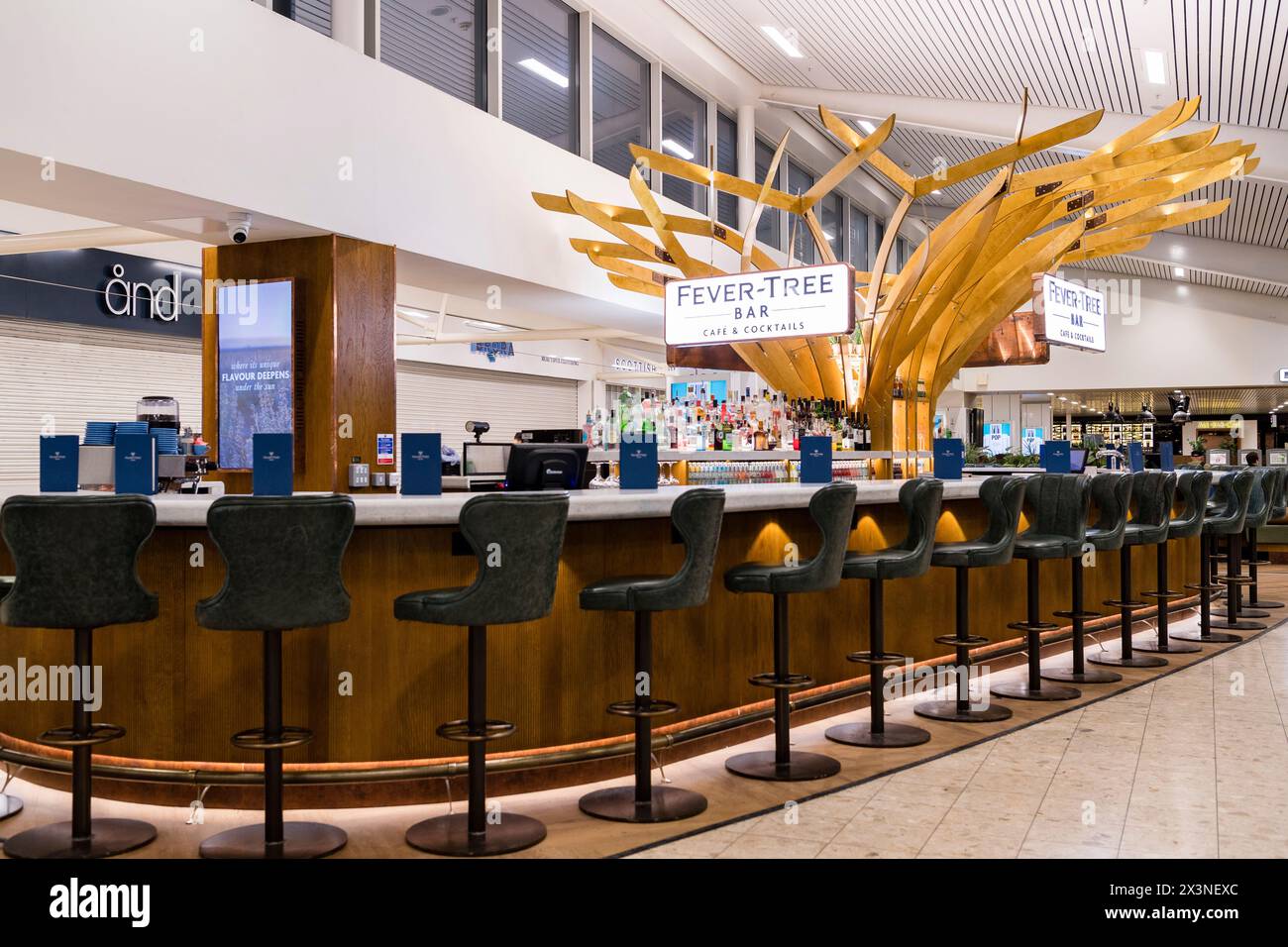 Fever-Tree, Edinburgh Airport Stock Photo - Alamy