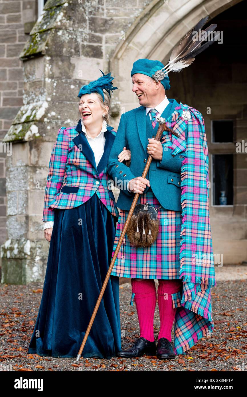 Pictured: Clan Chief Mike Buchanan with wife Paula Scotland’s ancient ...