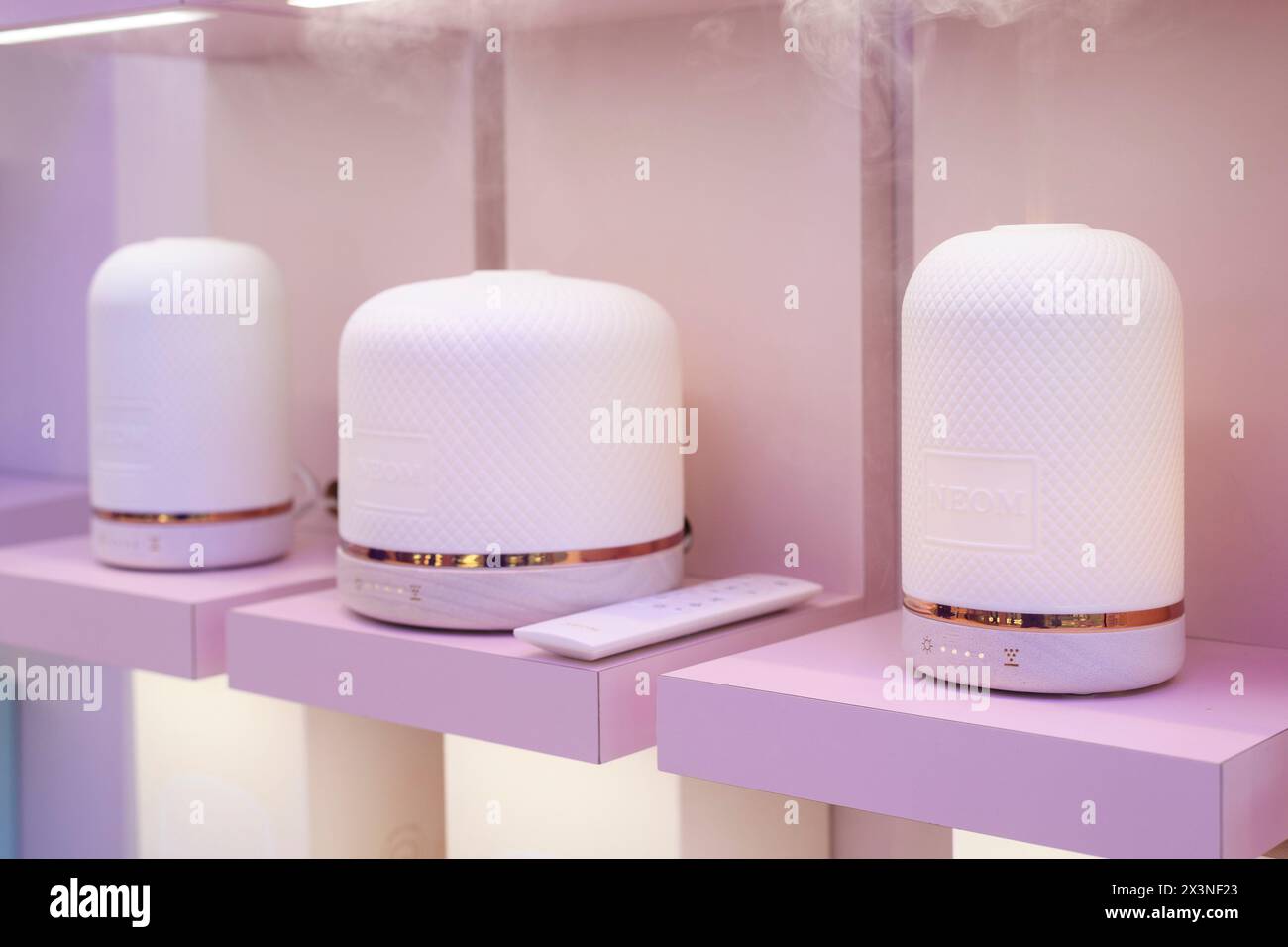 Neom store opening wellbeing Stock Photo - Alamy