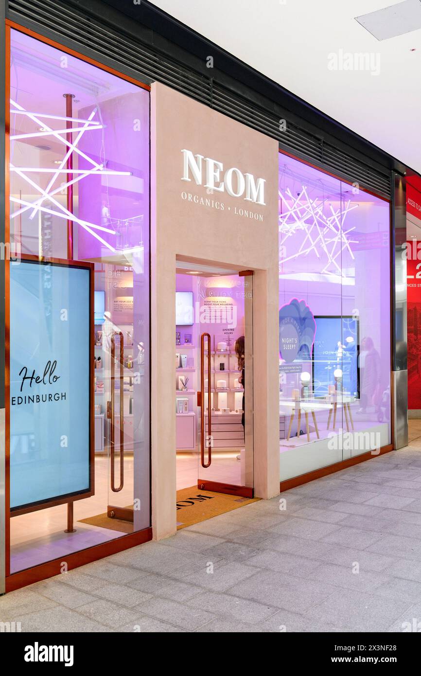 Neom store opening wellbeing Stock Photo - Alamy