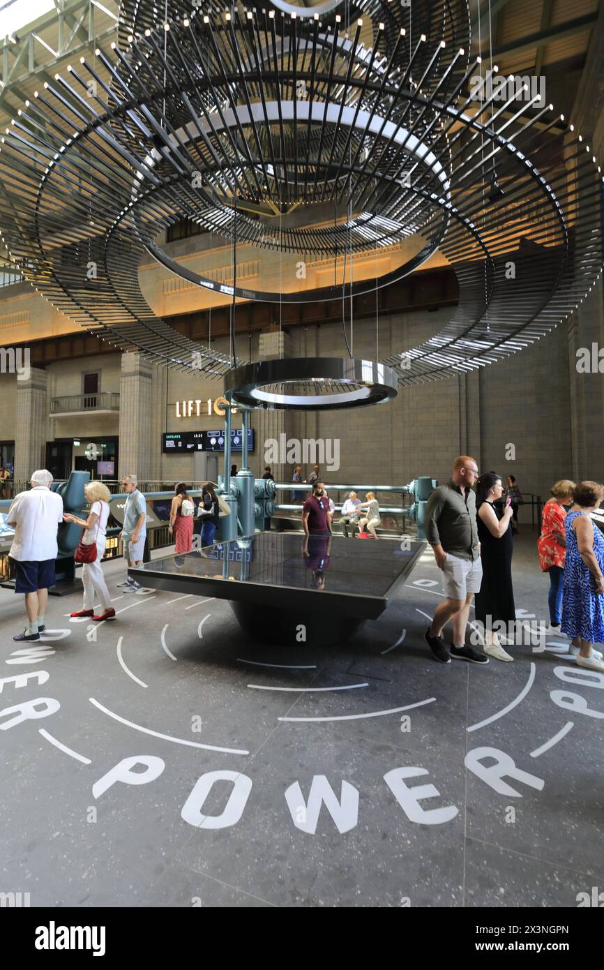 Interactive displays in Battersea Power Station, Battersea, London ...