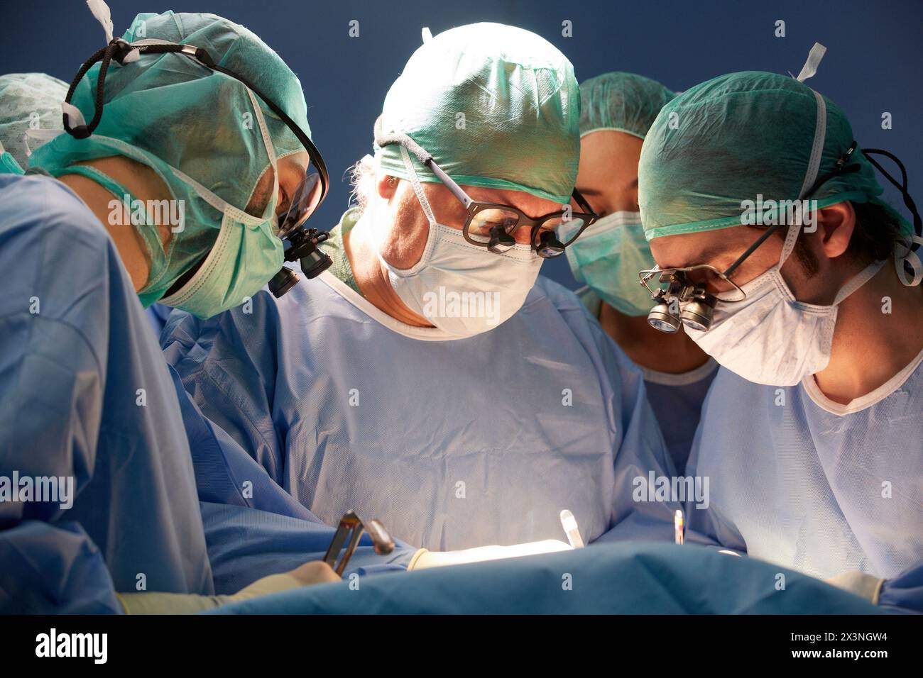 Surgeons, Vascular Operating Room, Surgery, Hospital Donostia, San ...