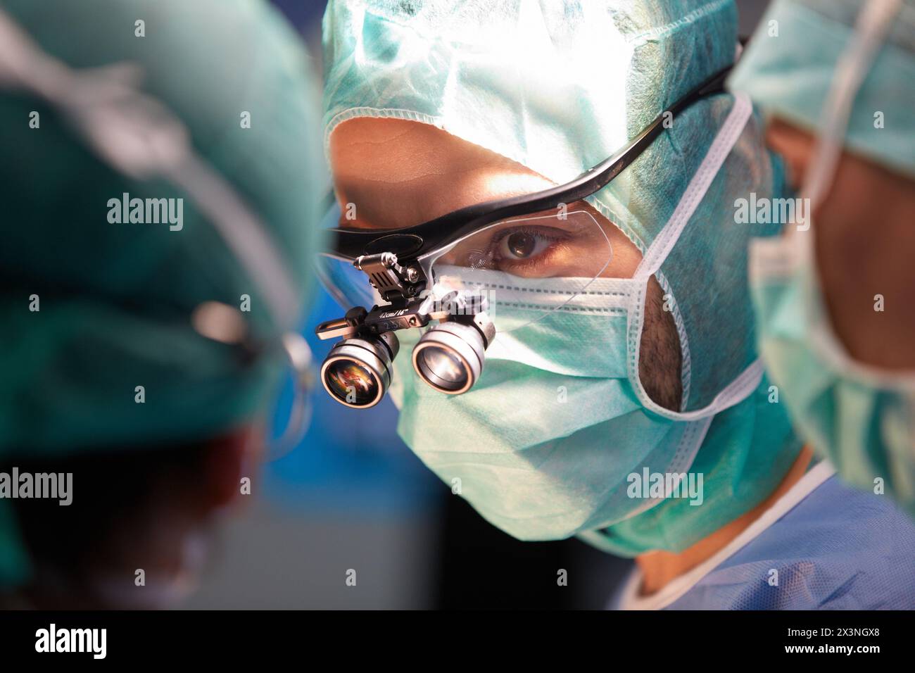 Surgeons, Vascular Operating Room, Surgery, Hospital Donostia, San ...