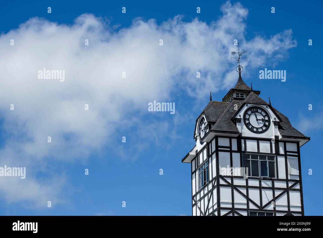 The Glockenspiel Clock Tower in Stratford, North Island, New Zealand ...