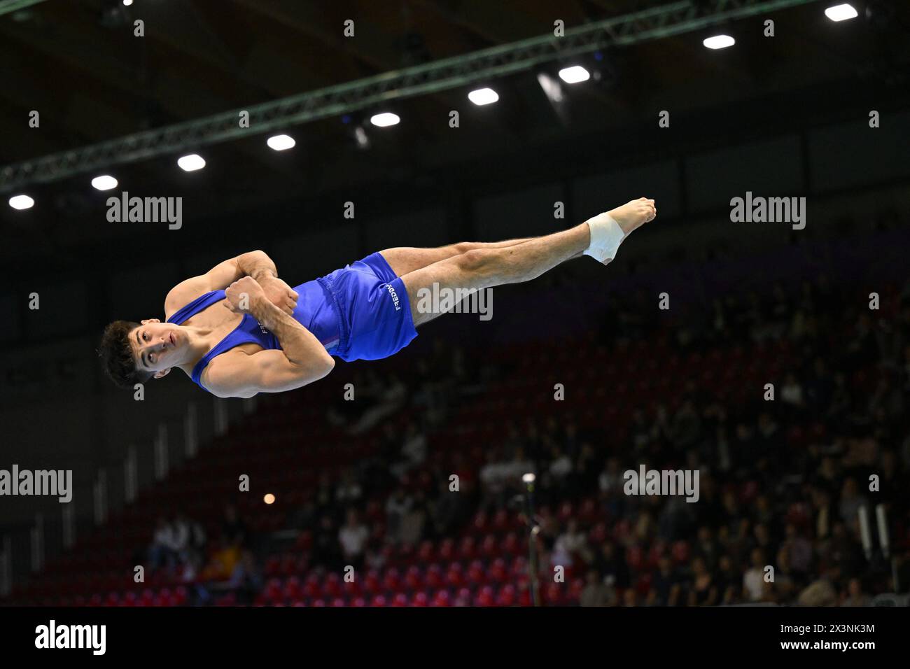 Rimini, Italy. 28th Apr, 2024. Manuel Berettera (ITA) floor during ...