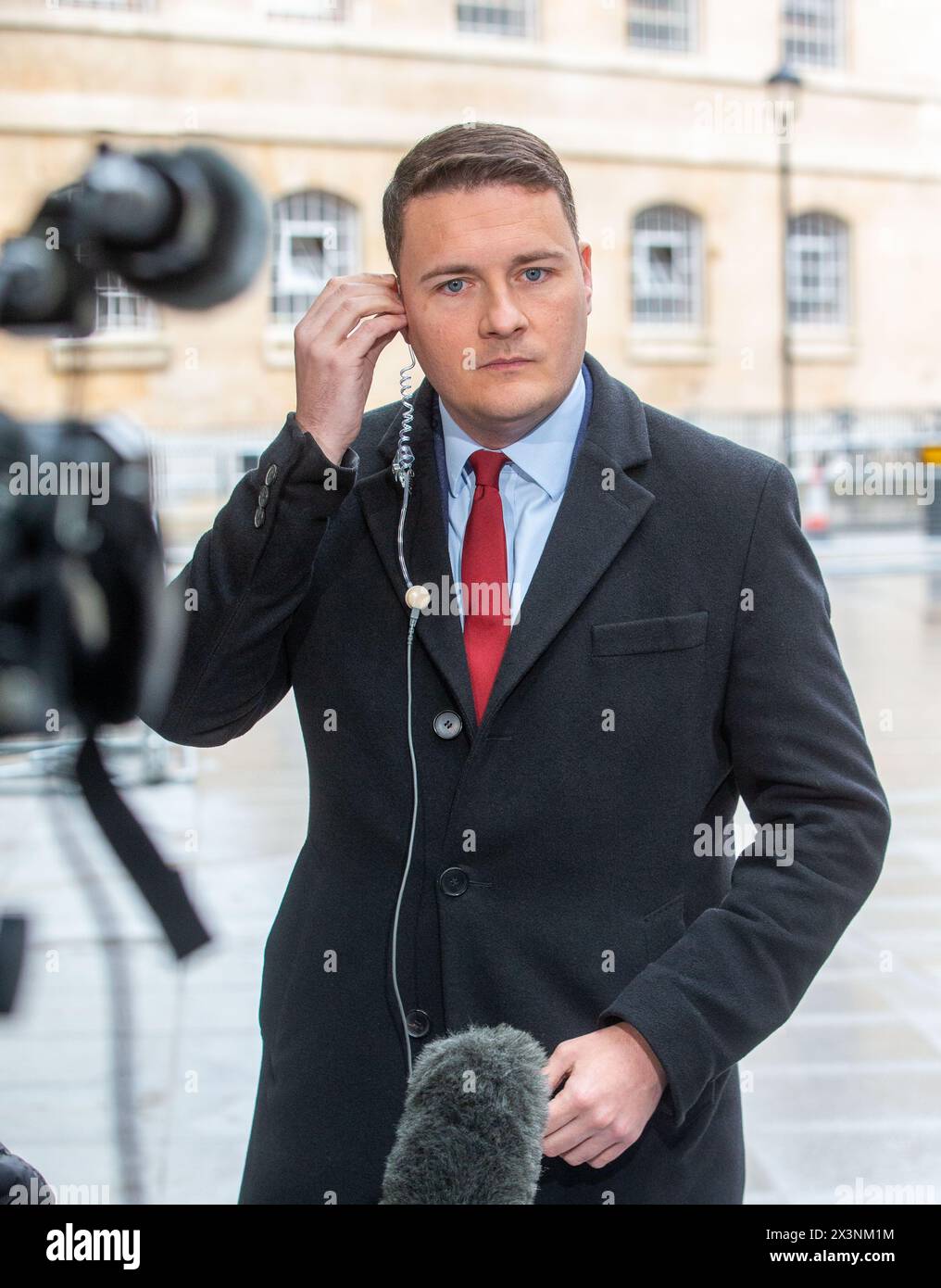 London, England, UK. 28th Apr, 2024. Shadow Secretary of State for ...