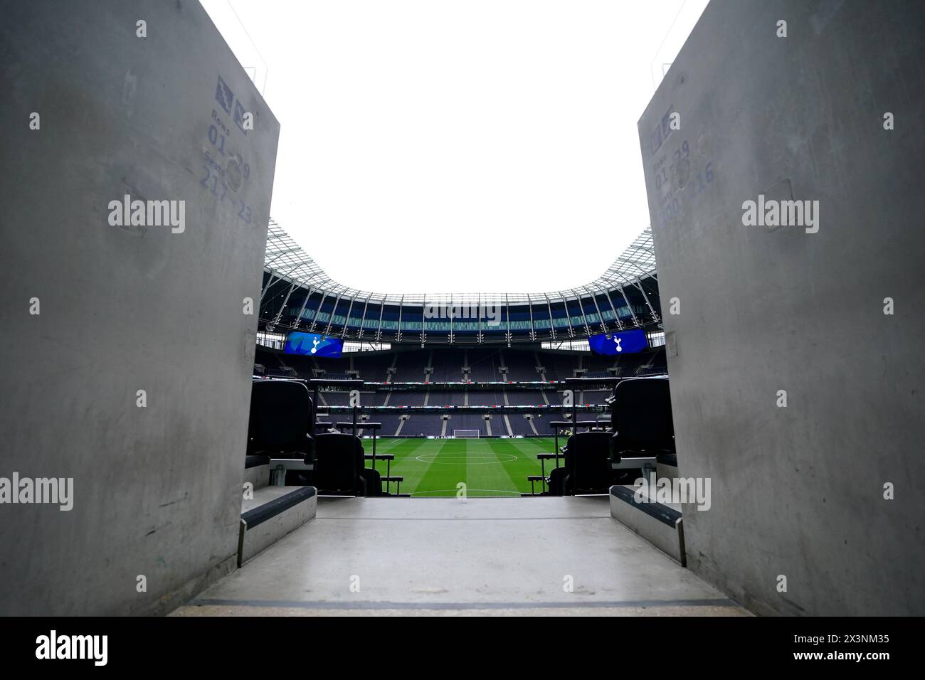 General view inside the ground before the Premier League match at the ...