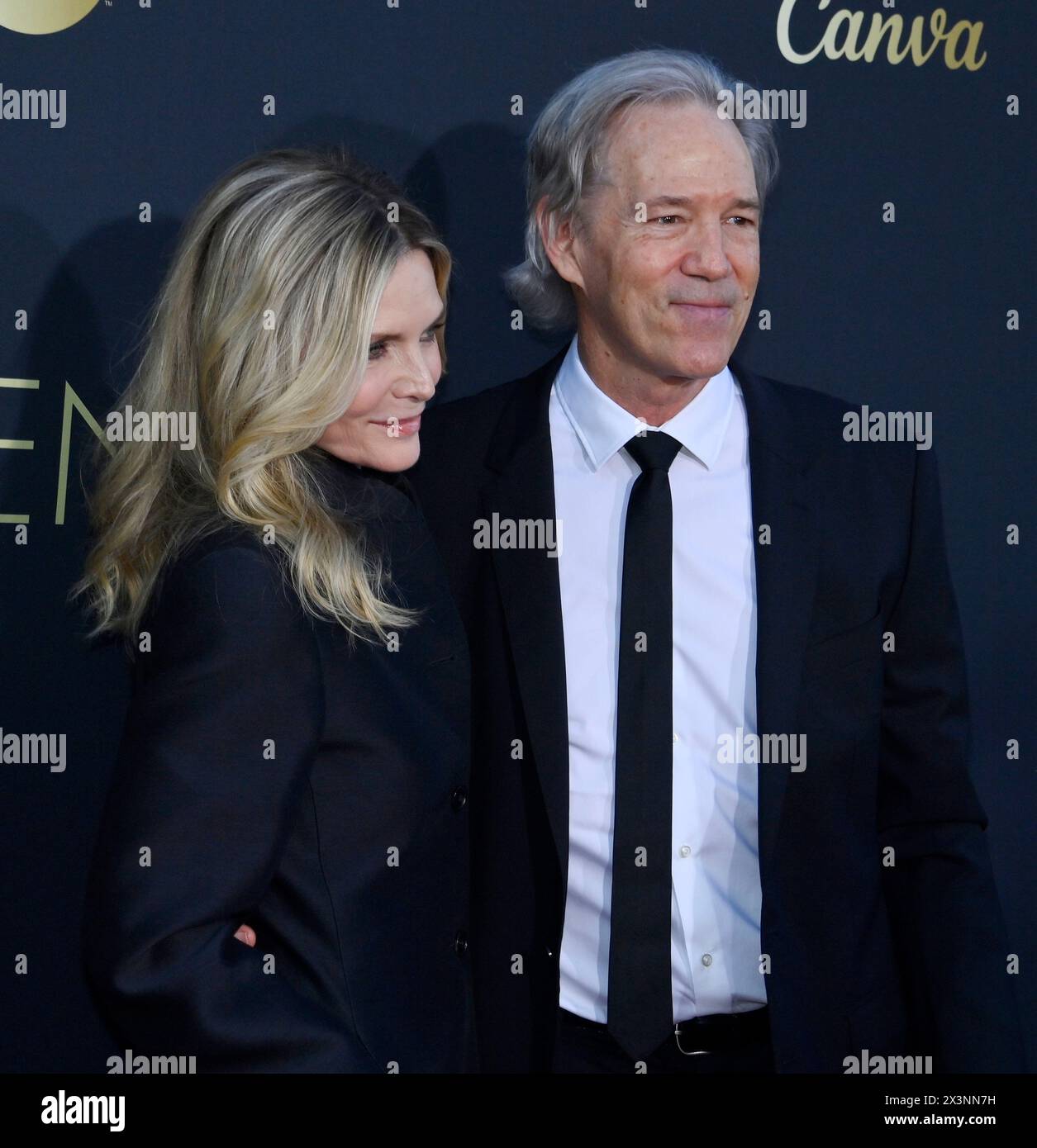 Los Angeles, United States. 27th Apr, 2024. Michelle Pfeiffer and David ...