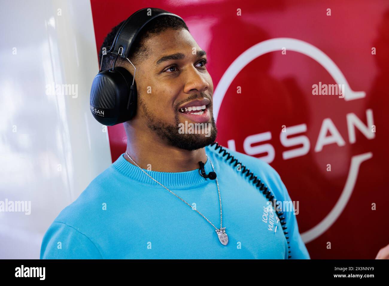 Anthony Joshua (gbr), boxer, portrait during the 2024 Monaco ePrix, 6th ...