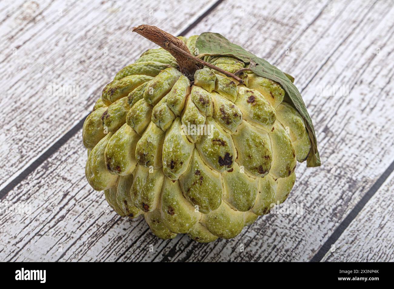 Fresh ripe sweet and juicy Custard Apple tropical fruit Stock Photo - Alamy