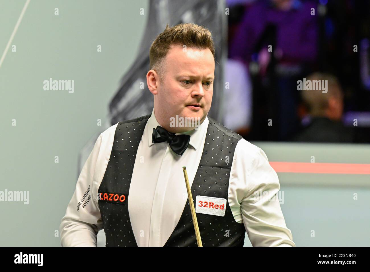 Shaun Murphy, during the Cazoo World Championships 2024 at Crucible ...