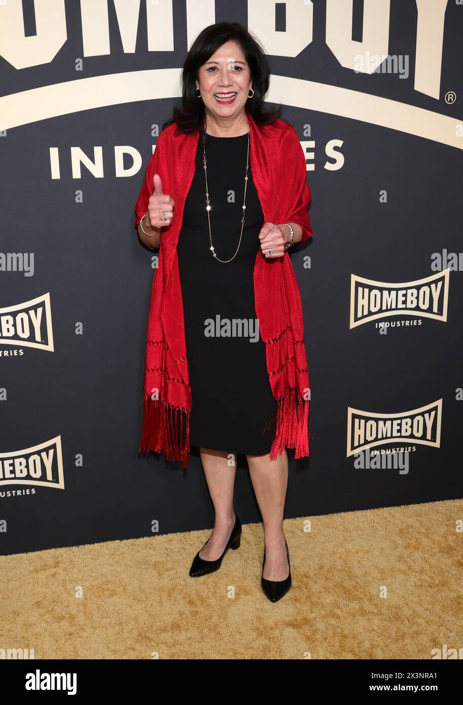 Los Angeles, Ca. 27th Apr, 2024. Hilda Solis at the Homeboy Industries ...