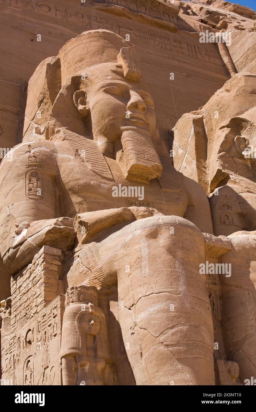 Ramses II Statue, Ramses II Temple, UNESCO World Heritage Site, Abu ...