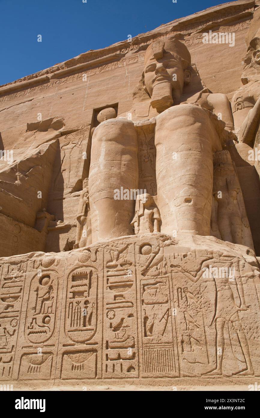 Ramses II Statue, Ramses II Temple, UNESCO World Heritage Site, Abu ...