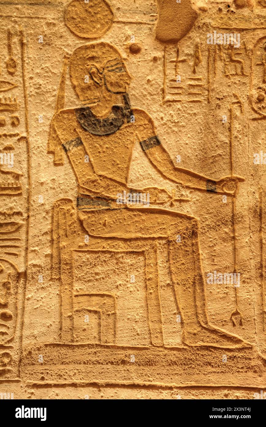 Sunken Relief, Lateral Chamber, Ramses II Temple, UNESCO World Heritage ...