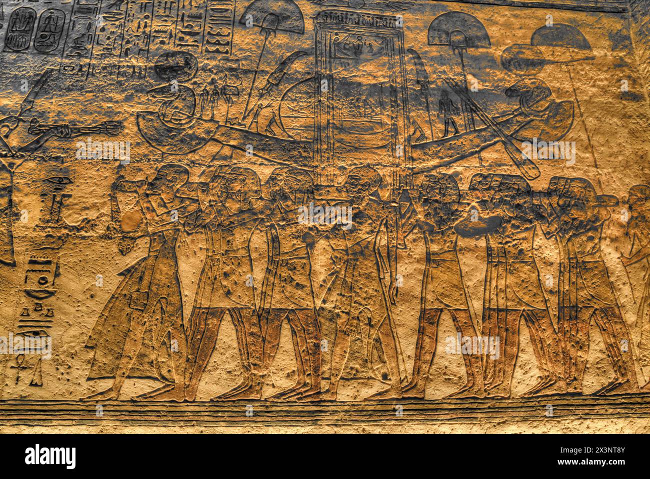 Sunken Relief, Hypostyle Hall, Ramses II Temple, UNESCO World Heritage ...